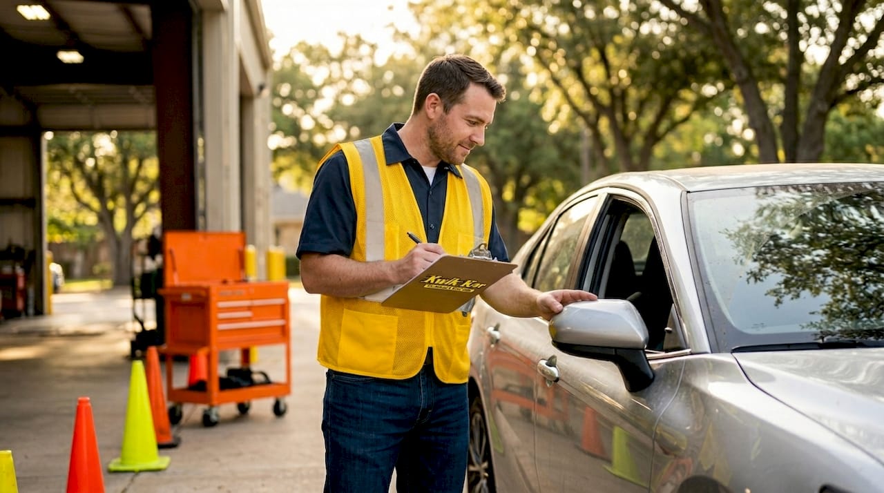 How mirrors checked safety inspection process guide